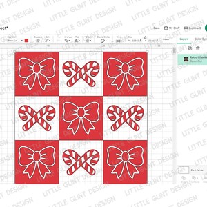 Retro Checkered Candy Cane SVG PNG, Coquette Christmas Candy Cane Png ...