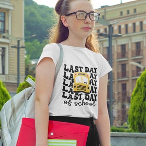 Retro Last Day of School SVG PNG, End of School Svg, School Bus Png ...