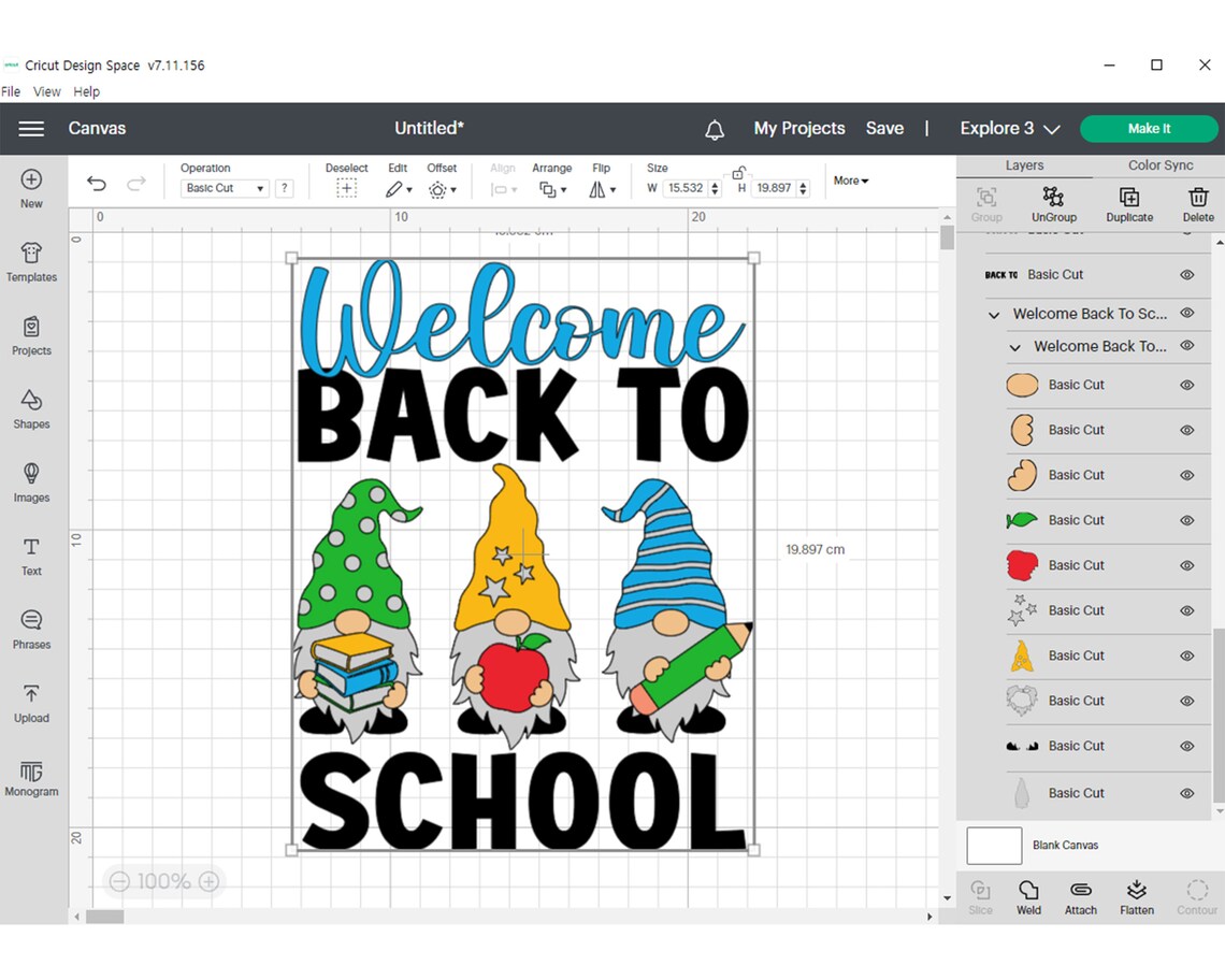 Welcome Back to School SVG Gnome Png First Day of School - Etsy