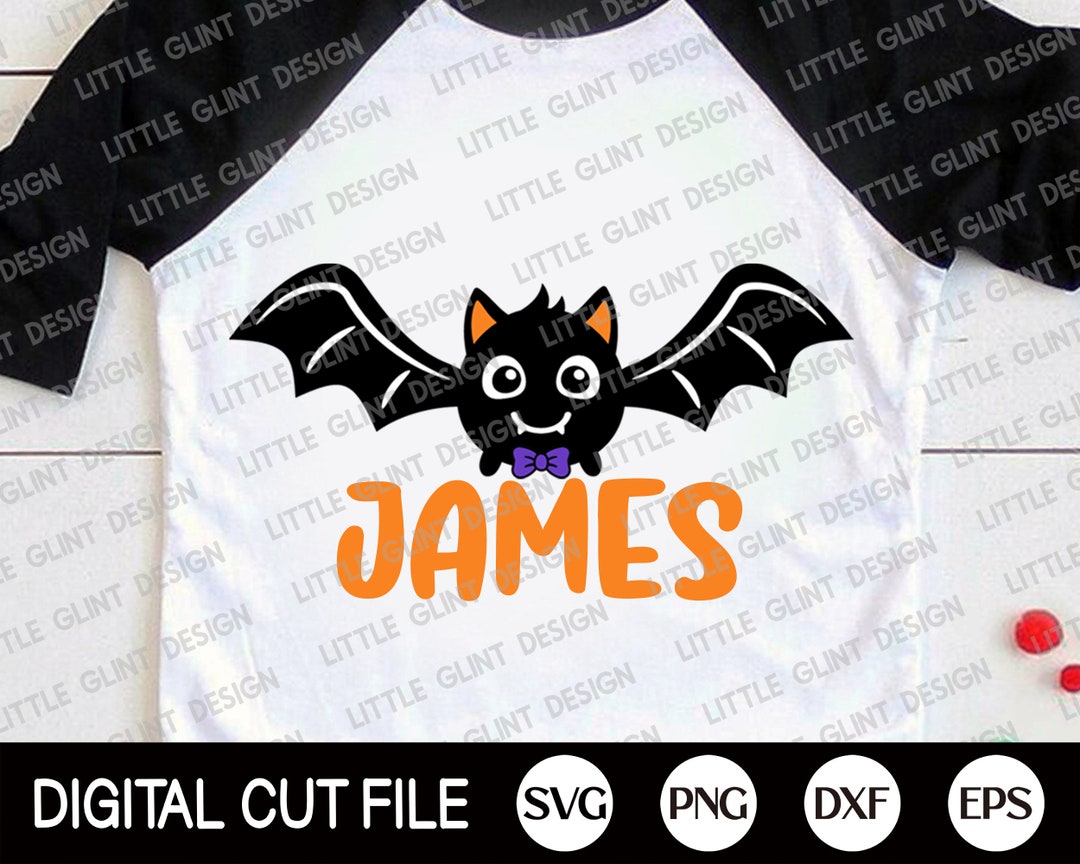Bat Monogram Svg Halloween Svg Bat Svg Halloween Boy Svg - Etsy