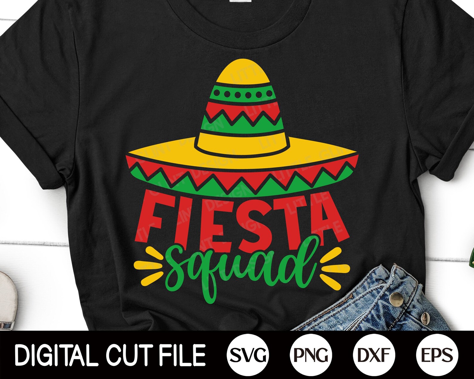 Fiesta Squad SVG Cinco De Mayo Svg Margarita Svg Mexican - Etsy