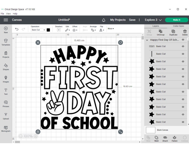 Happy First Day of School SVG Back to School Svg 1st Day of - Etsy