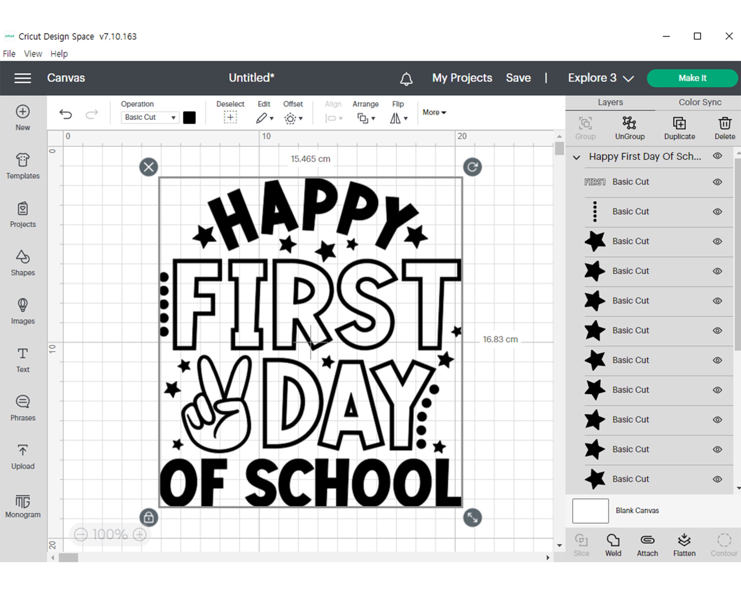 Happy First Day of School SVG, Back to School Svg, 1st Day of School ...