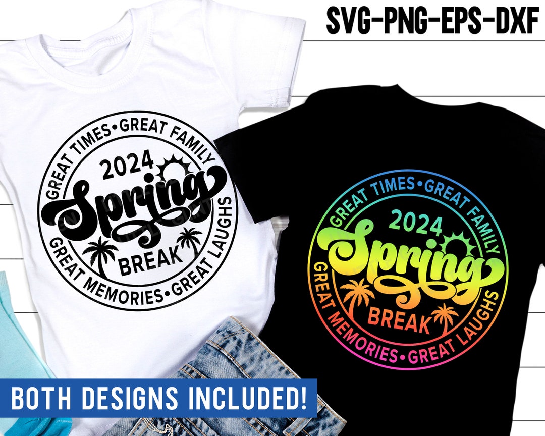 Spring Break 2024 SVG, Spring Break Svg, Family Trip Png, Beach ...