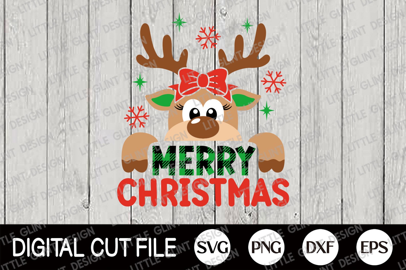 Merry Christmas Svg, Reindeer SVG, Christmas Svg, Reindeer Girl Svg ...