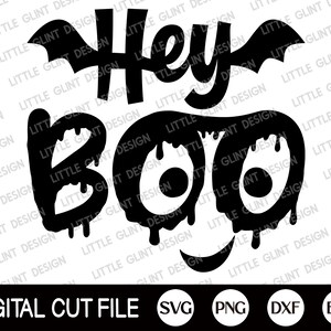 Hey Boo Svg, Halloween Svg, Spooky Svg, Halloween Costume, Ghost Svg ...