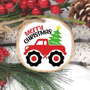 Christmas Truck Svg, Monster Truck Svg, Christmas Tree, Merry Christmas ...