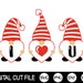 Heart Gnome Svg Valentines Day Svg Valentine Gnome Svg - Etsy