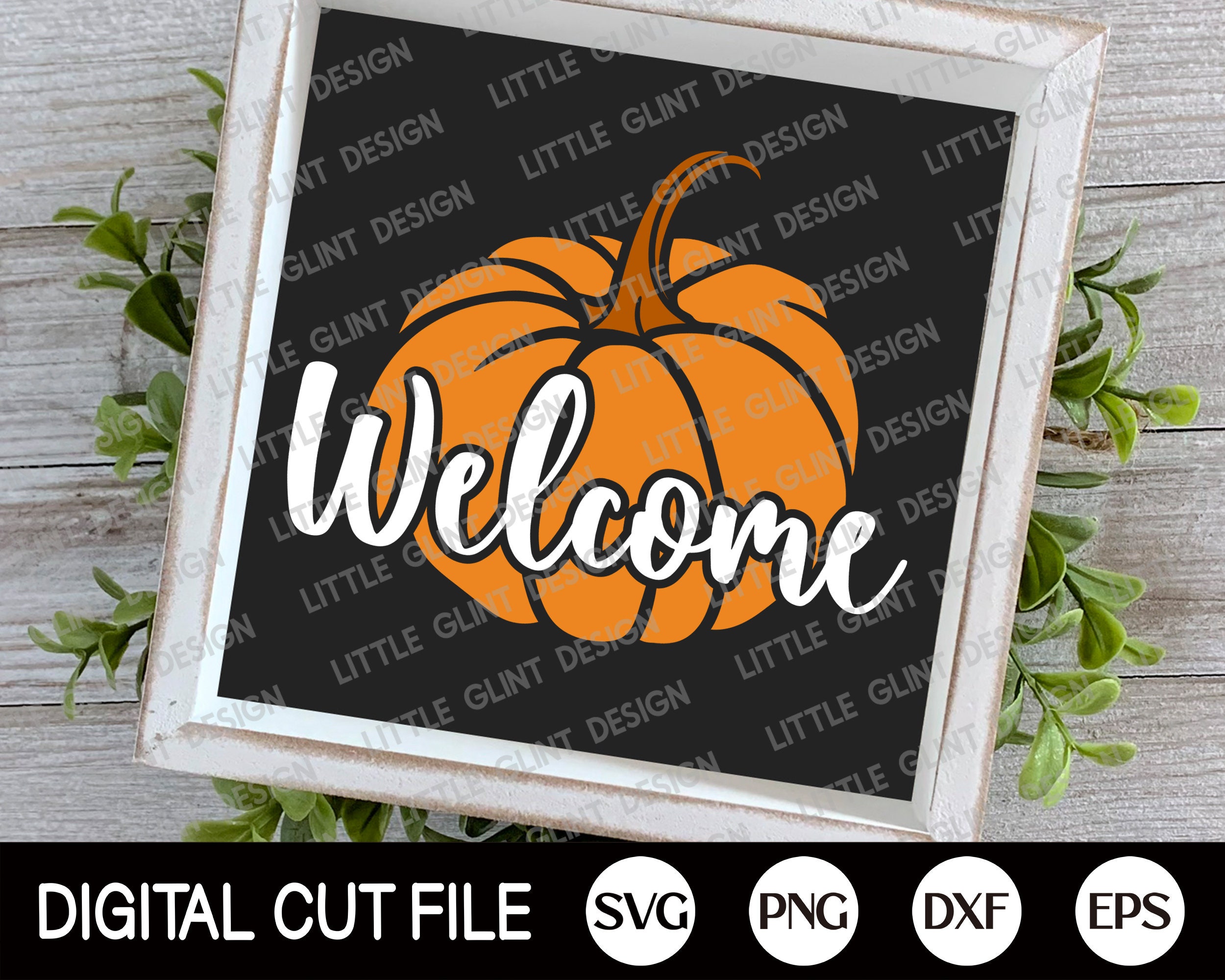 Fall Welcome Sign Svg Welcome Svg Pumpkin Door Sign Autumn | Etsy