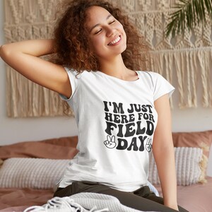 I'm Just Here for the Field Day SVG, Retro Field Day Svg, School Game ...