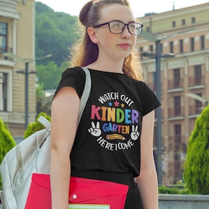 Watch Out Kindergarten Here I Come SVG PNG, Back to School Svg ...