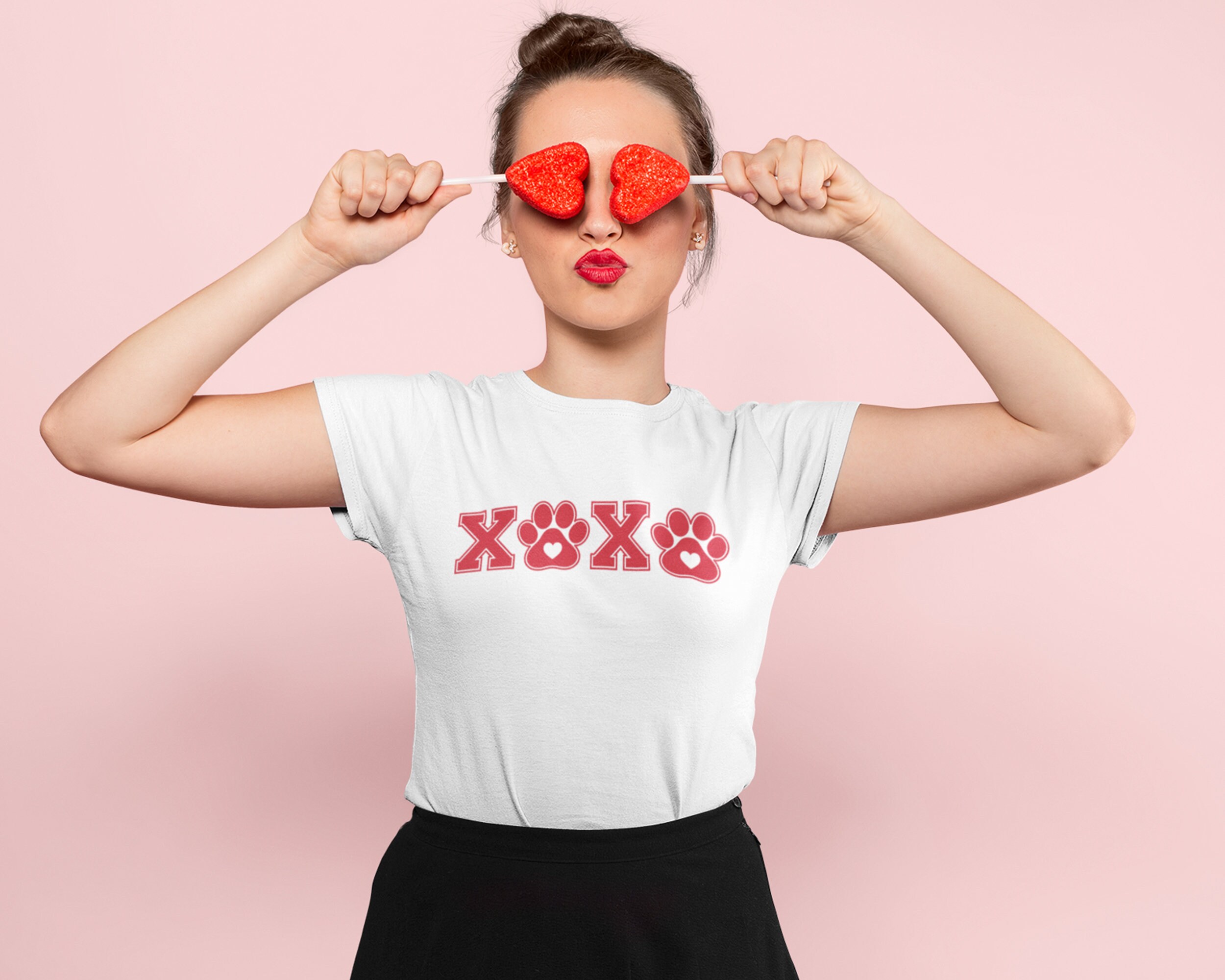 Xoxo Paw SVG, Valentine Svg, Dog Mom Shirt Gift, Love Svg, Heart Svg ...