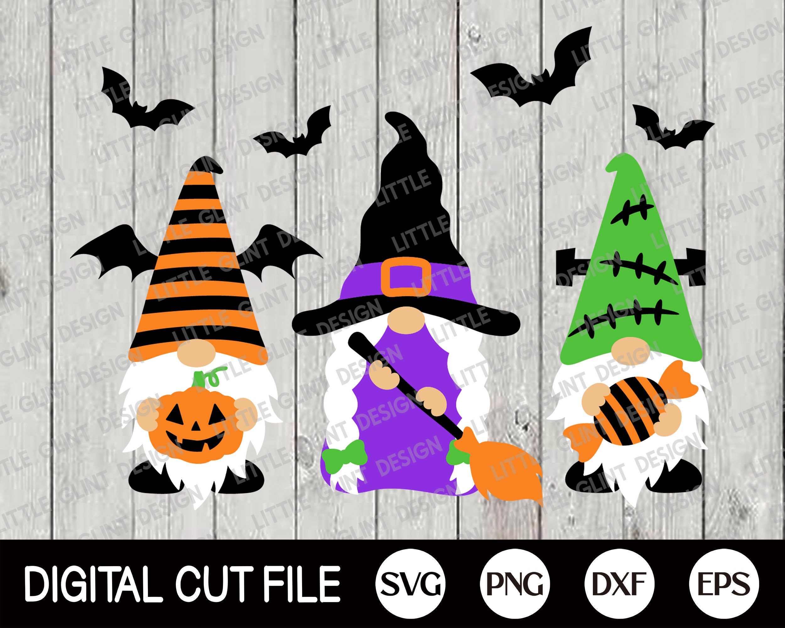 Halloween Svg Gnome with Pumpkin Halloween Gnome Svg | Etsy
