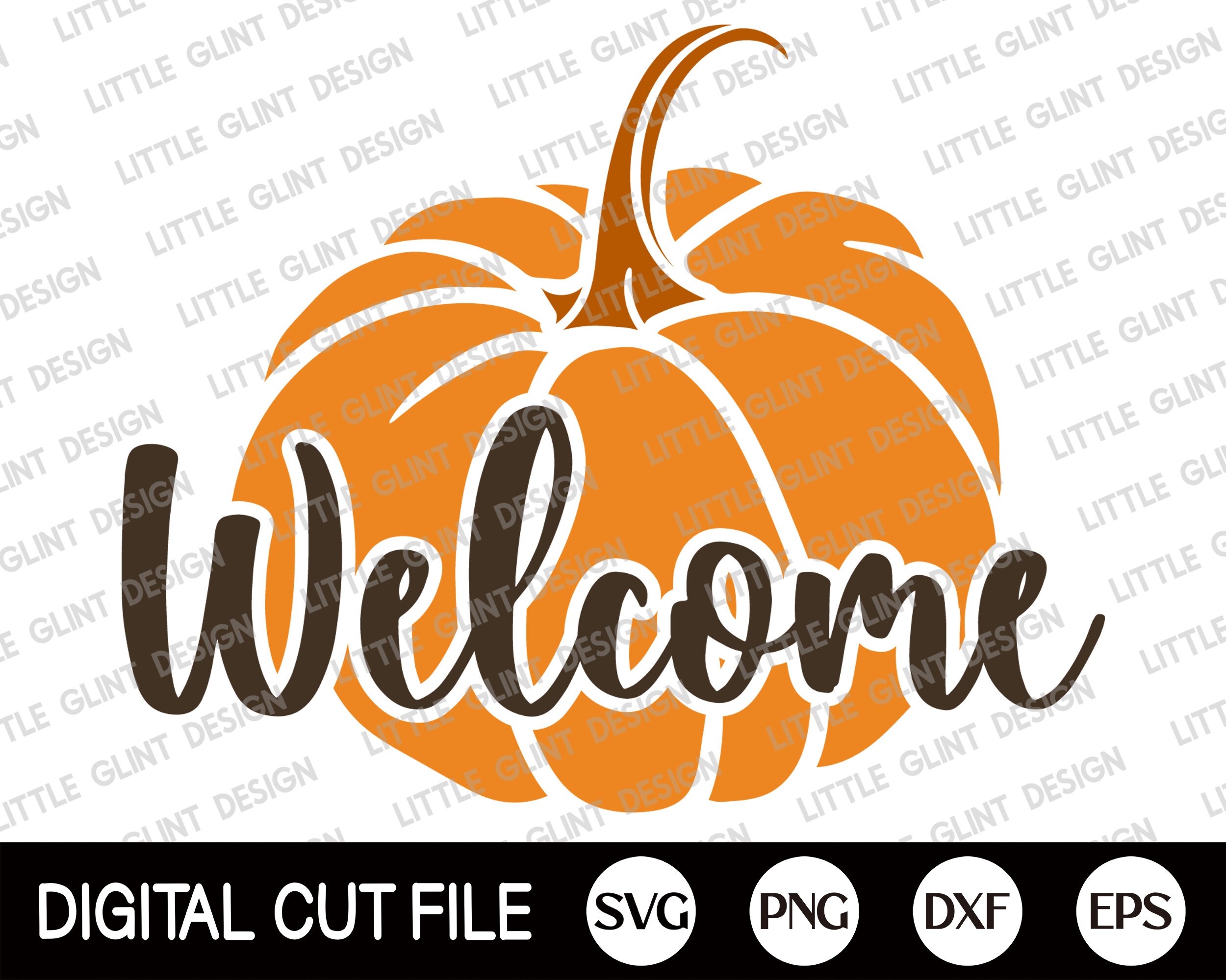 Fall Welcome Sign Svg Welcome Svg Pumpkin Door Sign Autumn | Etsy