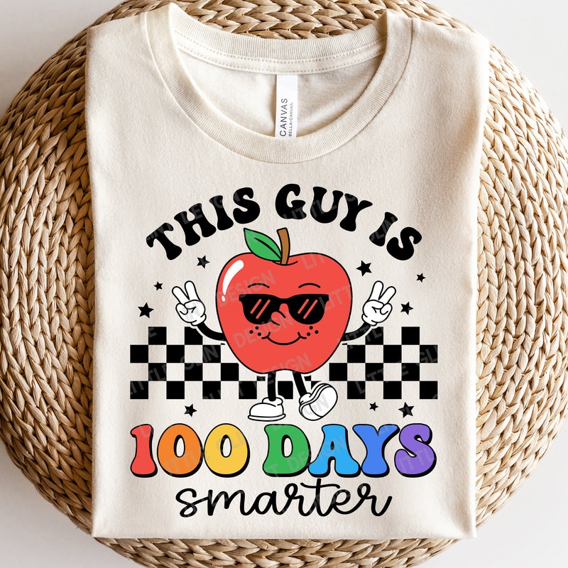 100 Days Smarter Svg - Etsy