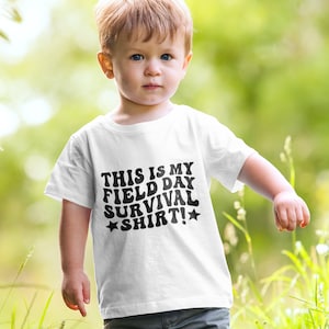 This is My Field Day Survival Shirt SVG, Field Day Svg, Retro School ...