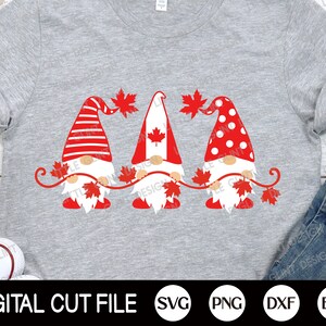 Canada Svg, Maple Leaf Hold Gnome Svg, Canada Day Gnomies Svg, Canadian ...