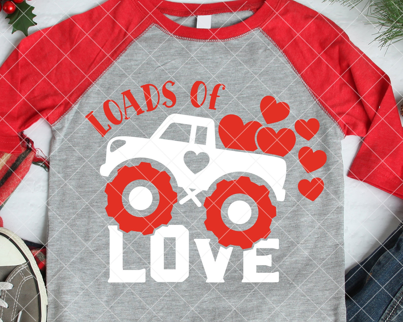 Loads of Love Svg Funny Valentine Svg Valentine Truck Svg - Etsy