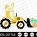 Easter Tractor Carrot Svg, Easter Svg, Happy Easter Svg, Svg Easter Egg ...