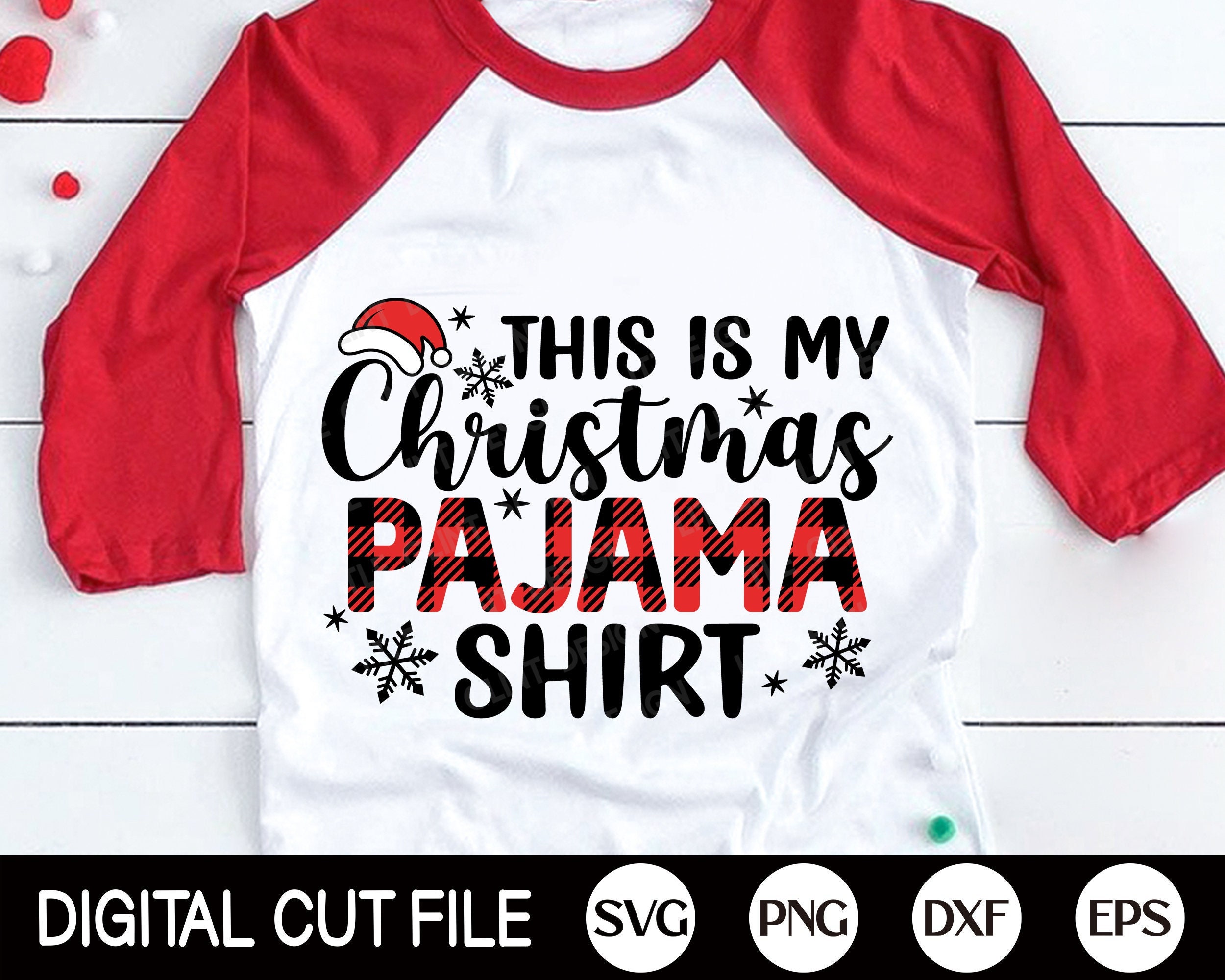 This is My Christmas Pajama Shirt SVG, Christmas Svg, Holiday Png ...