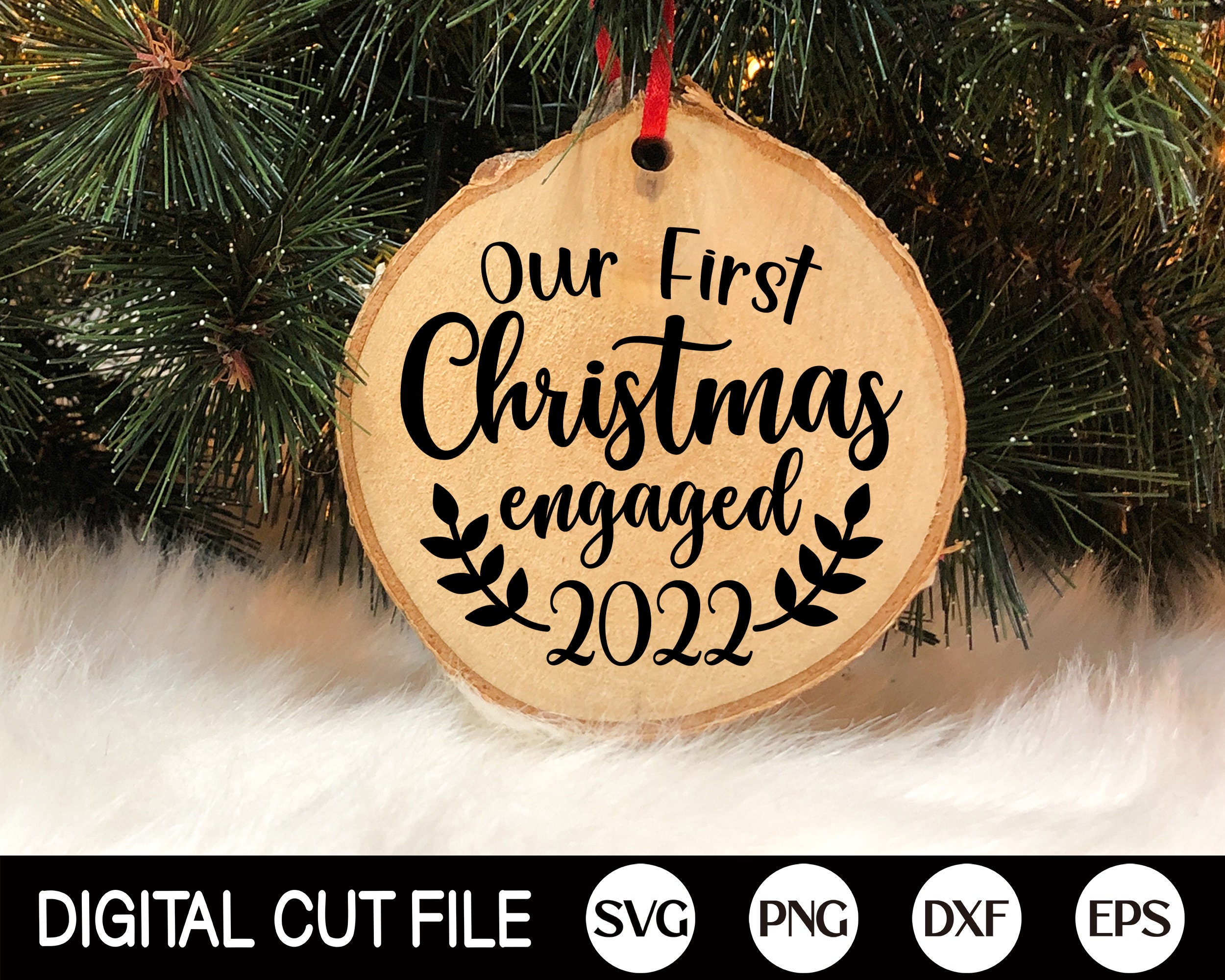 Our First Christmas Ornament SVG Bundle Our First Christmas - Etsy