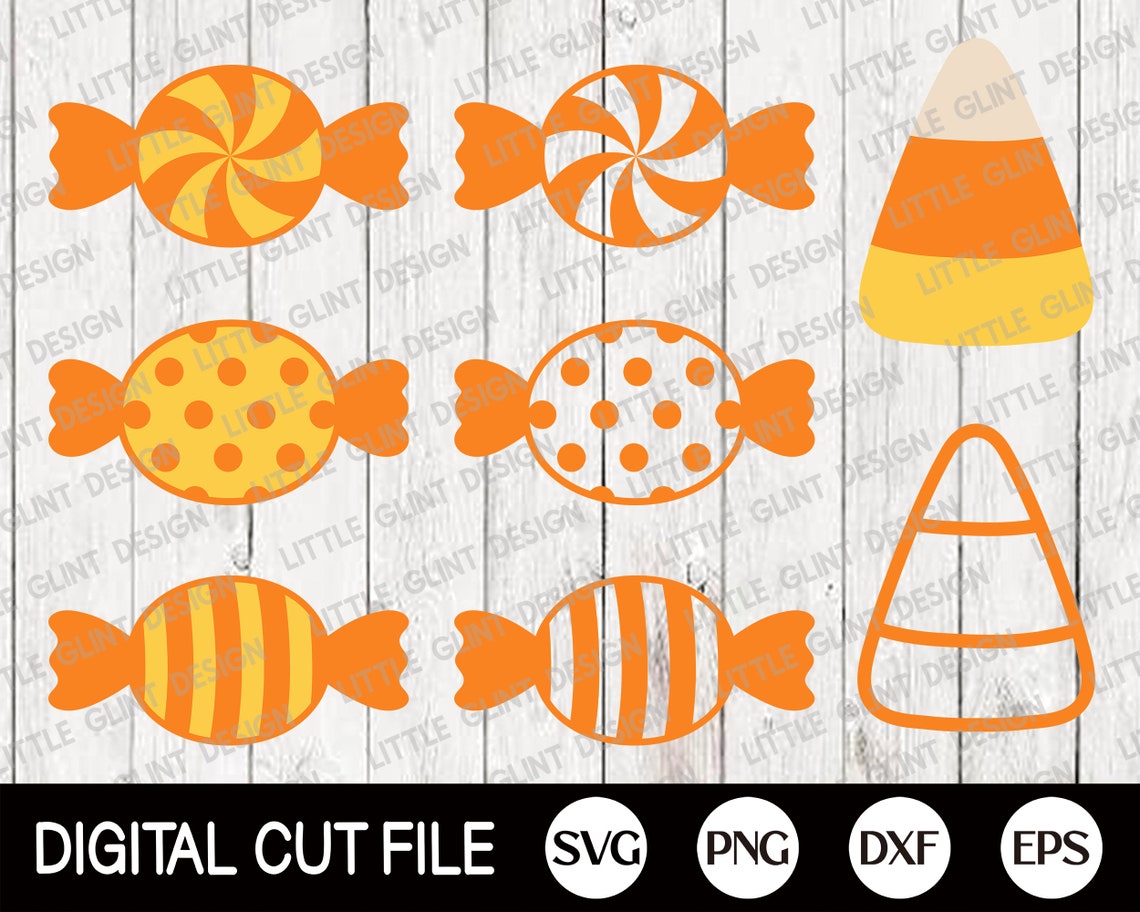 Halloween Candy Clip Art Bundle Halloween Svg Candy Corn - Etsy