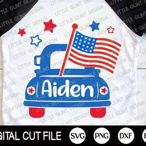 Fourth of July Svg, Merica Svg, Truck Svg, Memorial Day, Independence ...