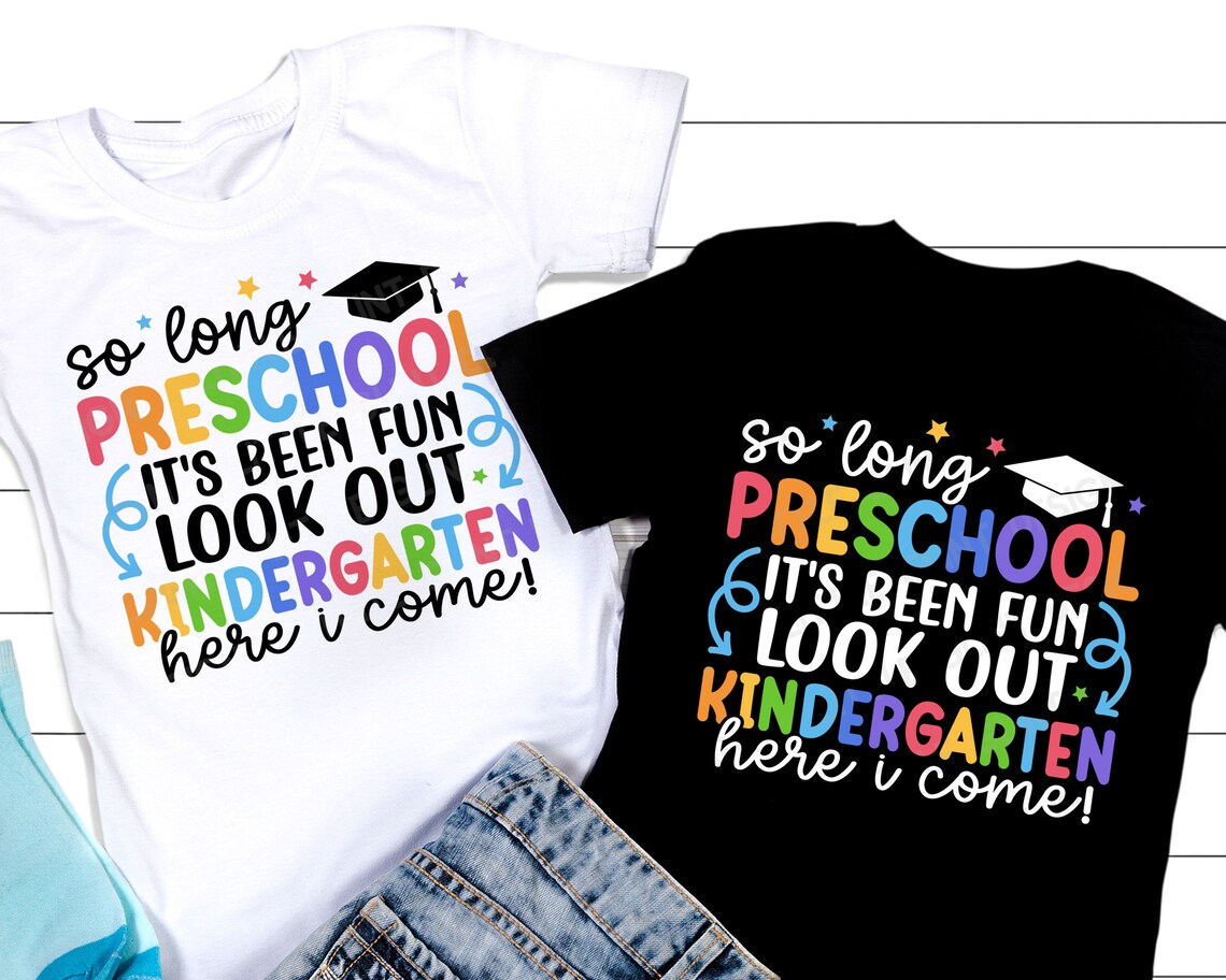 So Long Preschool SVG, Preschool Graduation Svg, Back to School Svg ...
