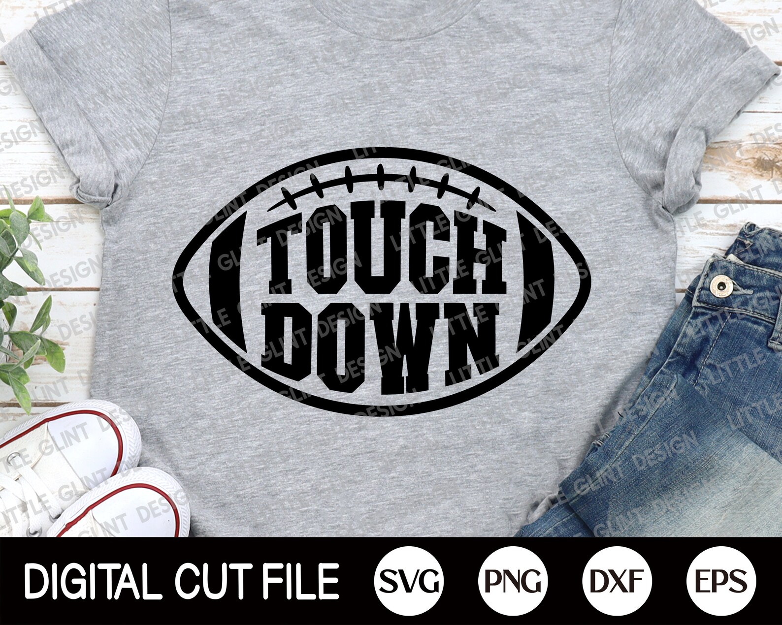 Touchdown Svg Football Svg Football Fan Football Player - Etsy