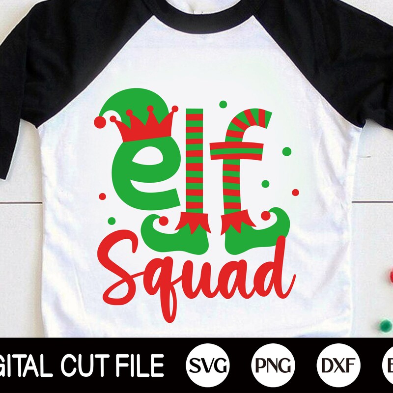 Elf Squad Svg - Etsy