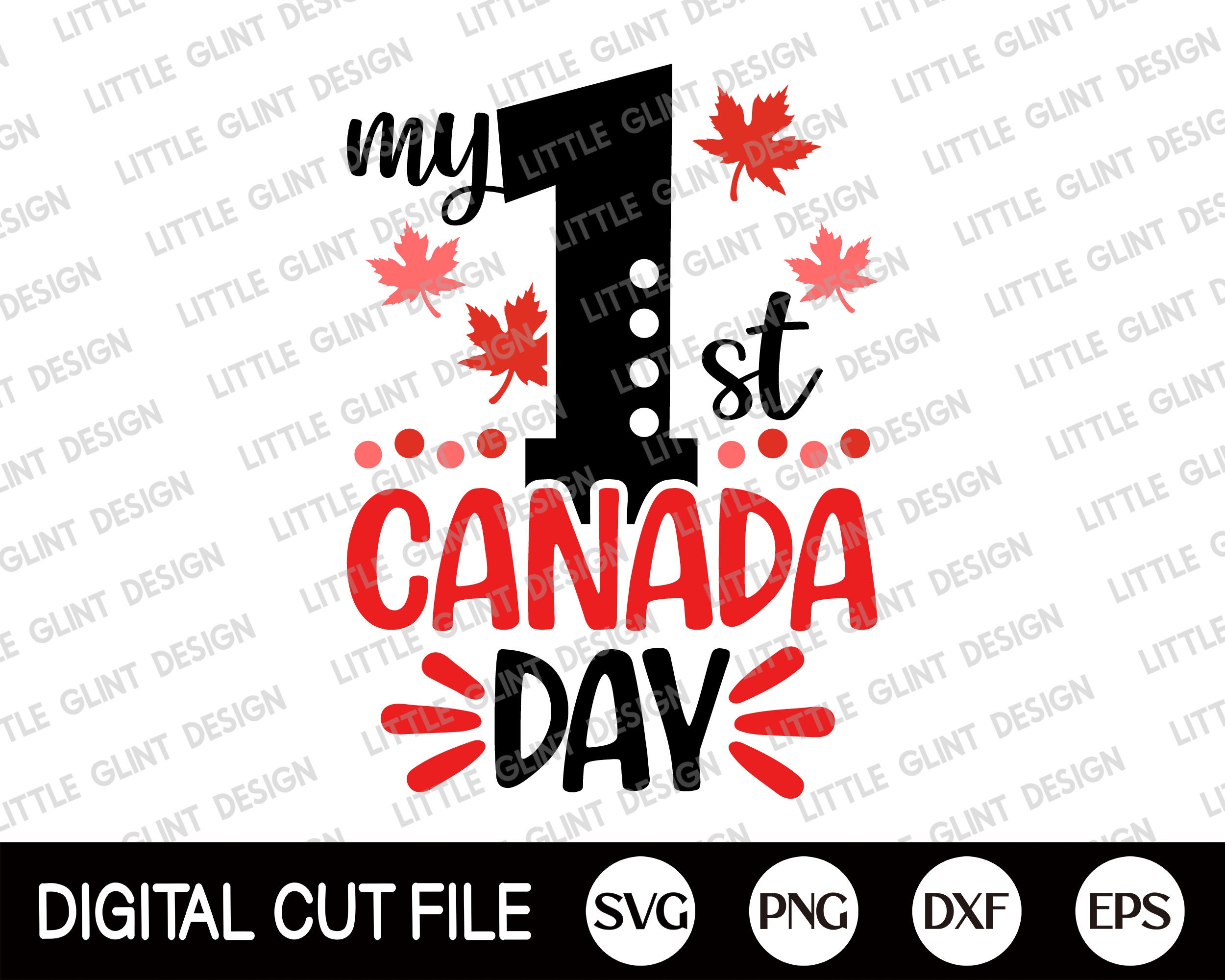 My 1st Canada Day Svg Canada Svg Baby Canada Day Svg Maple | Etsy