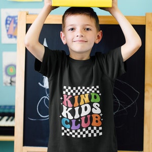 Kind Kids Club SVG, Back to School Svg, Kind is Cool Svg, Retro Kids ...