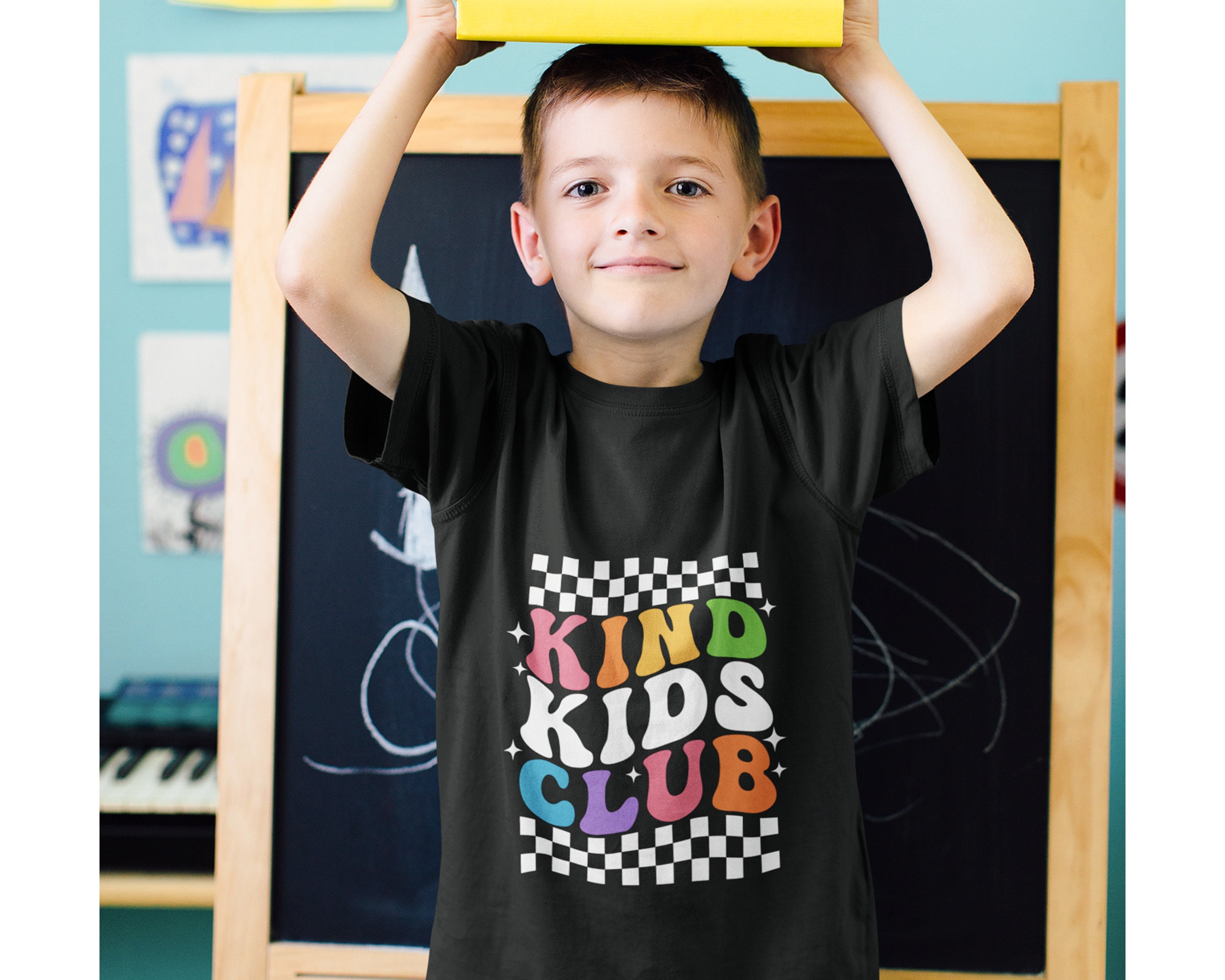 Kind Kids Club SVG, Back to School Svg, Kind is Cool Svg, Retro Kids ...