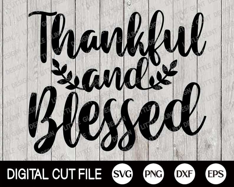 Funny Fall Svg Thankful and Blessed Svg Thankful Svg Autumn - Etsy