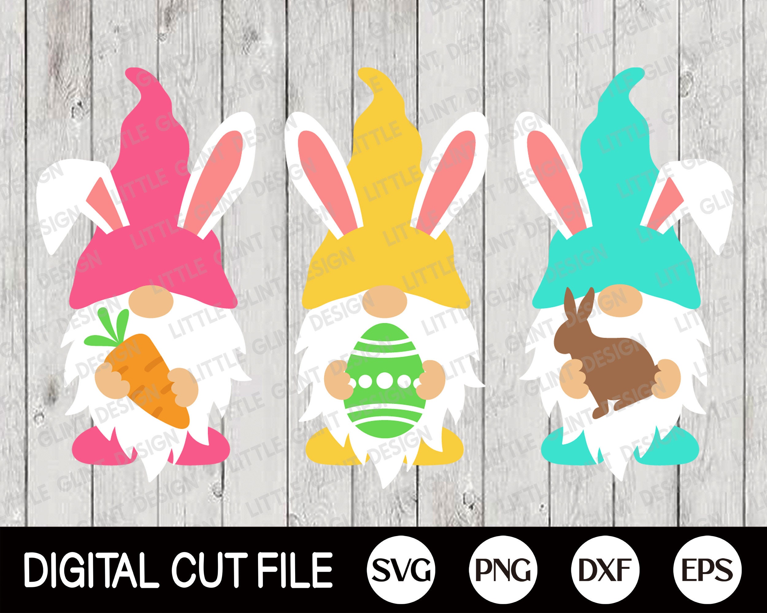 Easter Svg Easter Gnome Svg Bunny Gnome Gnome Svg Happy - Etsy