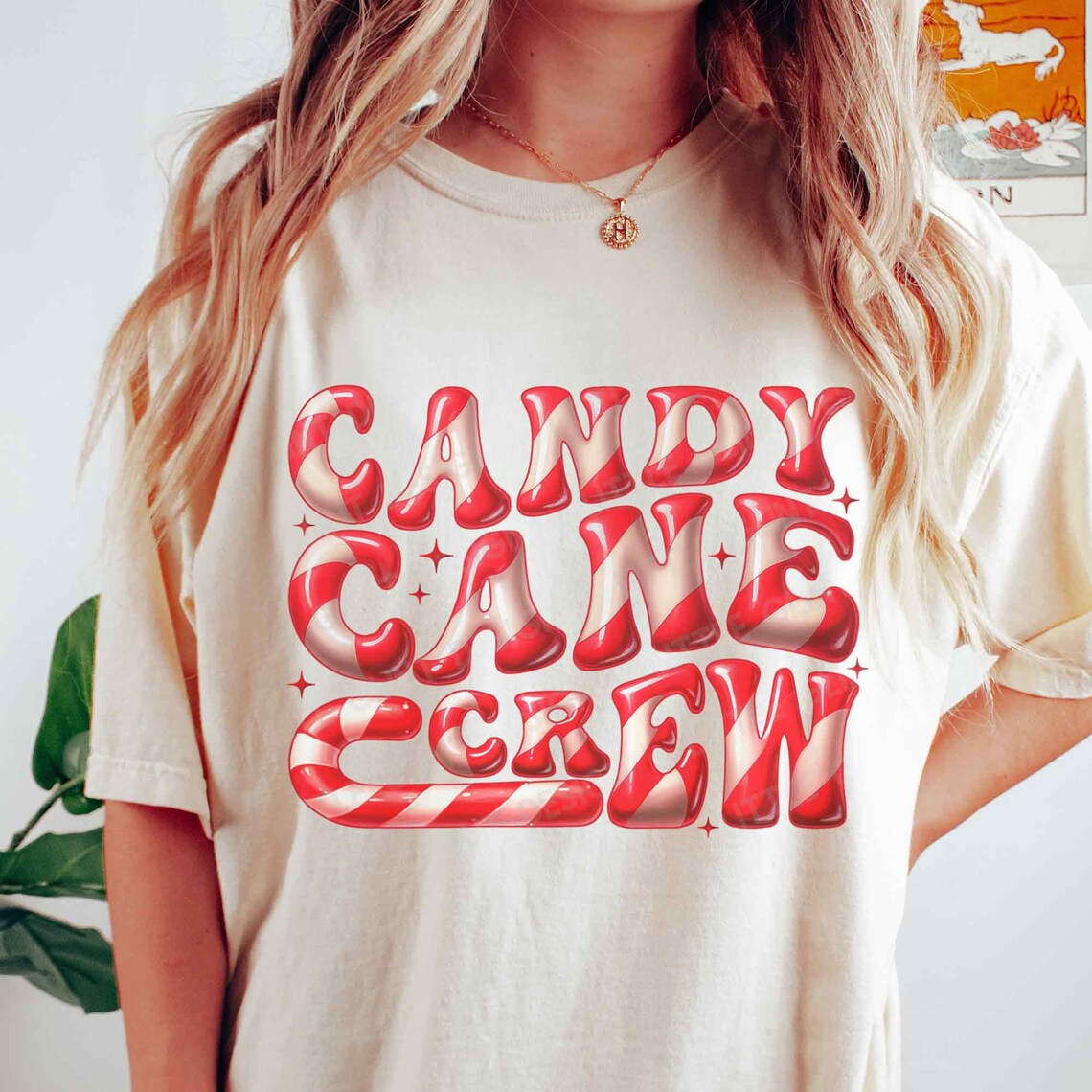 Christmas Candy Cane Crew PNG, Christmas Kids Png, Retro Christmas Png ...