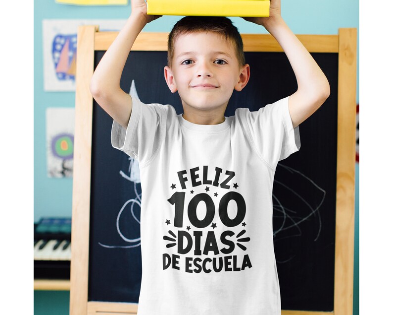 Feliz 100 Dias De Escuela SVG, 100 Days of School Spanish Svg, 100th ...