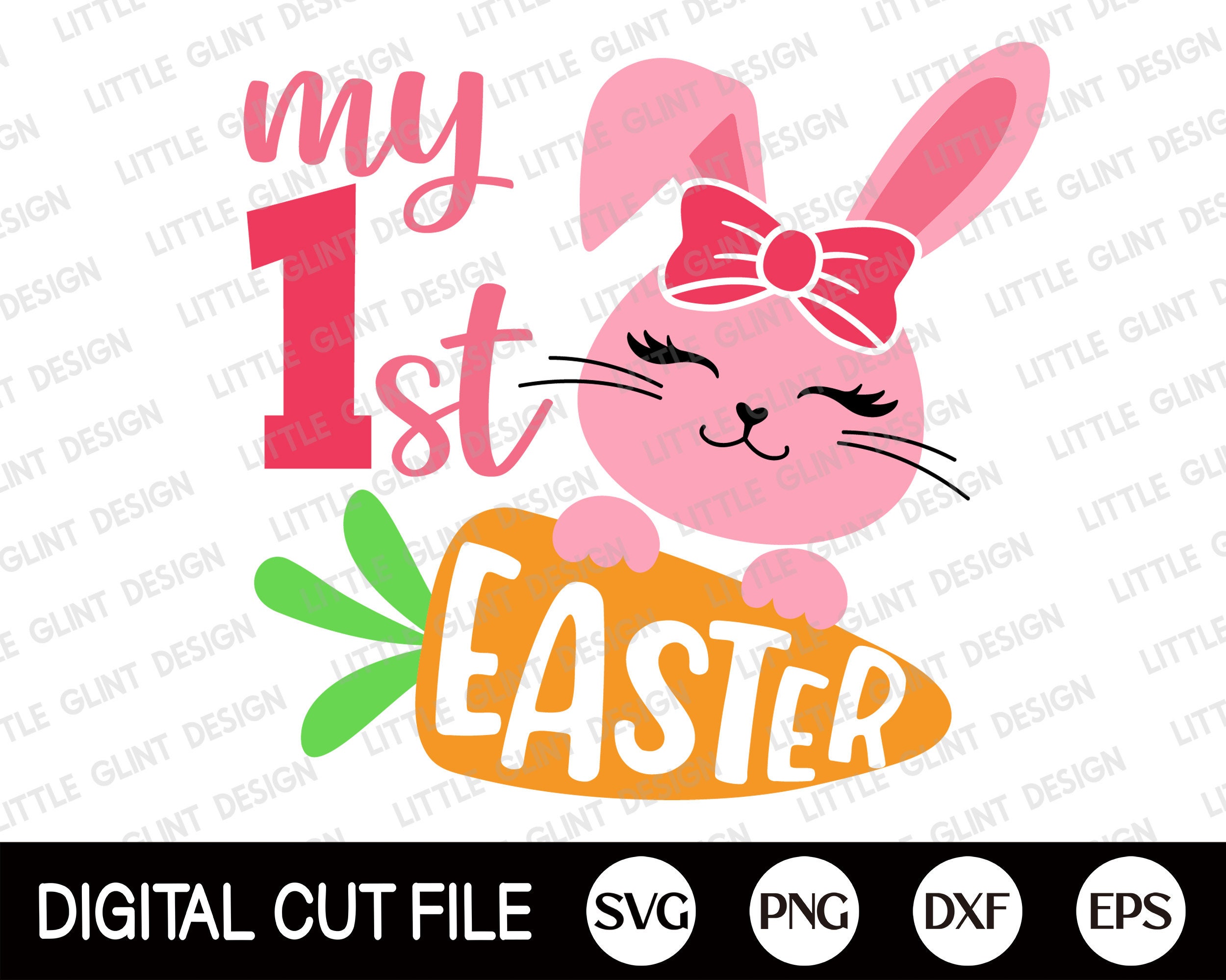 Easter Svg My First Easter Svg Happy Easter Svg Baby 1st - Etsy