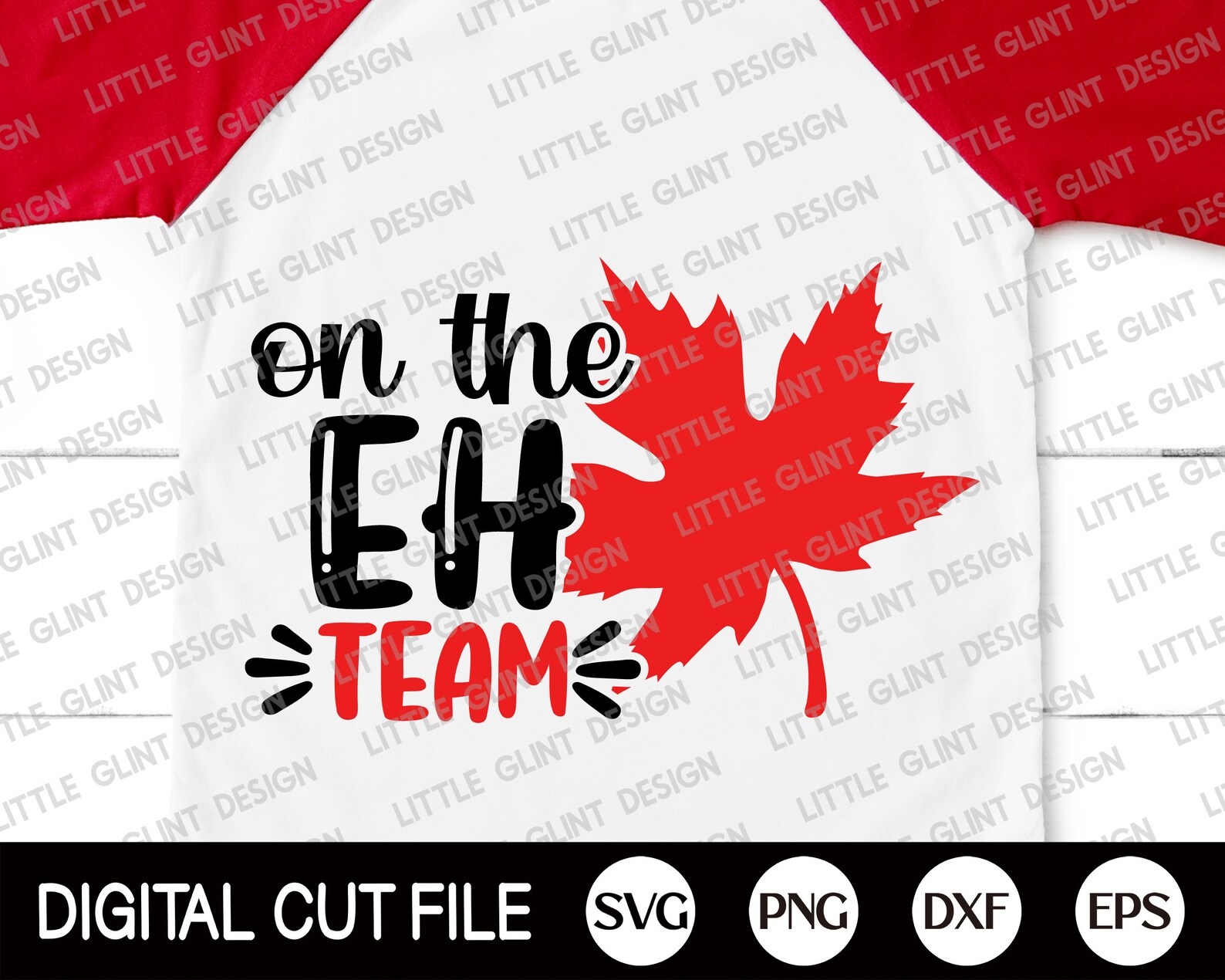 Canada Svg, on the EH Team, Canada Day Svg, Canada Flag Shirt ...