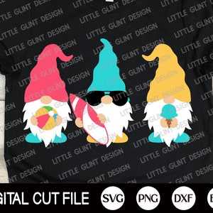 Summer Gnome Svg, Beach Svg, Summer Vacation Svg, Happy Holiday Shirt ...