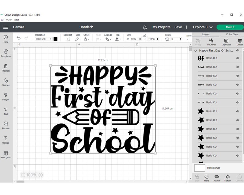 Happy First Day of School SVG Back to School Svg 1st Day of - Etsy