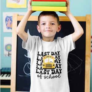 Retro Last Day of School SVG PNG, End of School Svg, School Bus Png ...