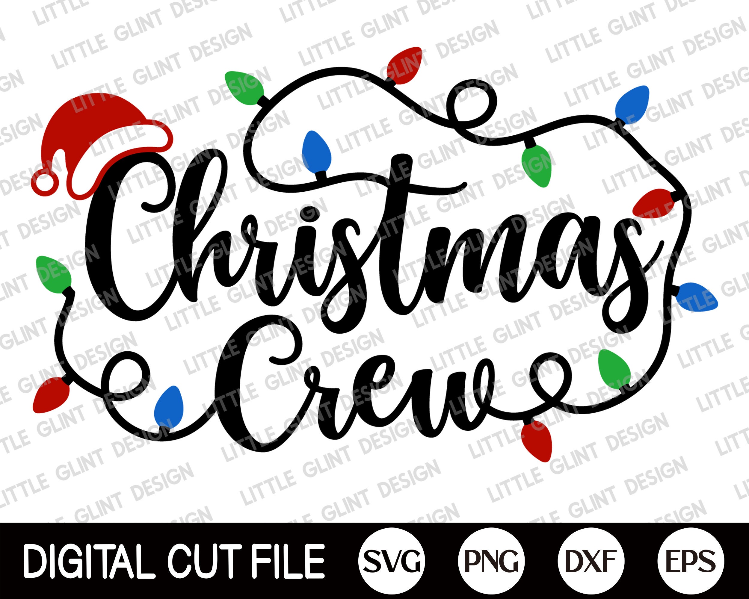 Christmas Crew SVG Christmas SVG Family Christmas Quote Svg - Etsy