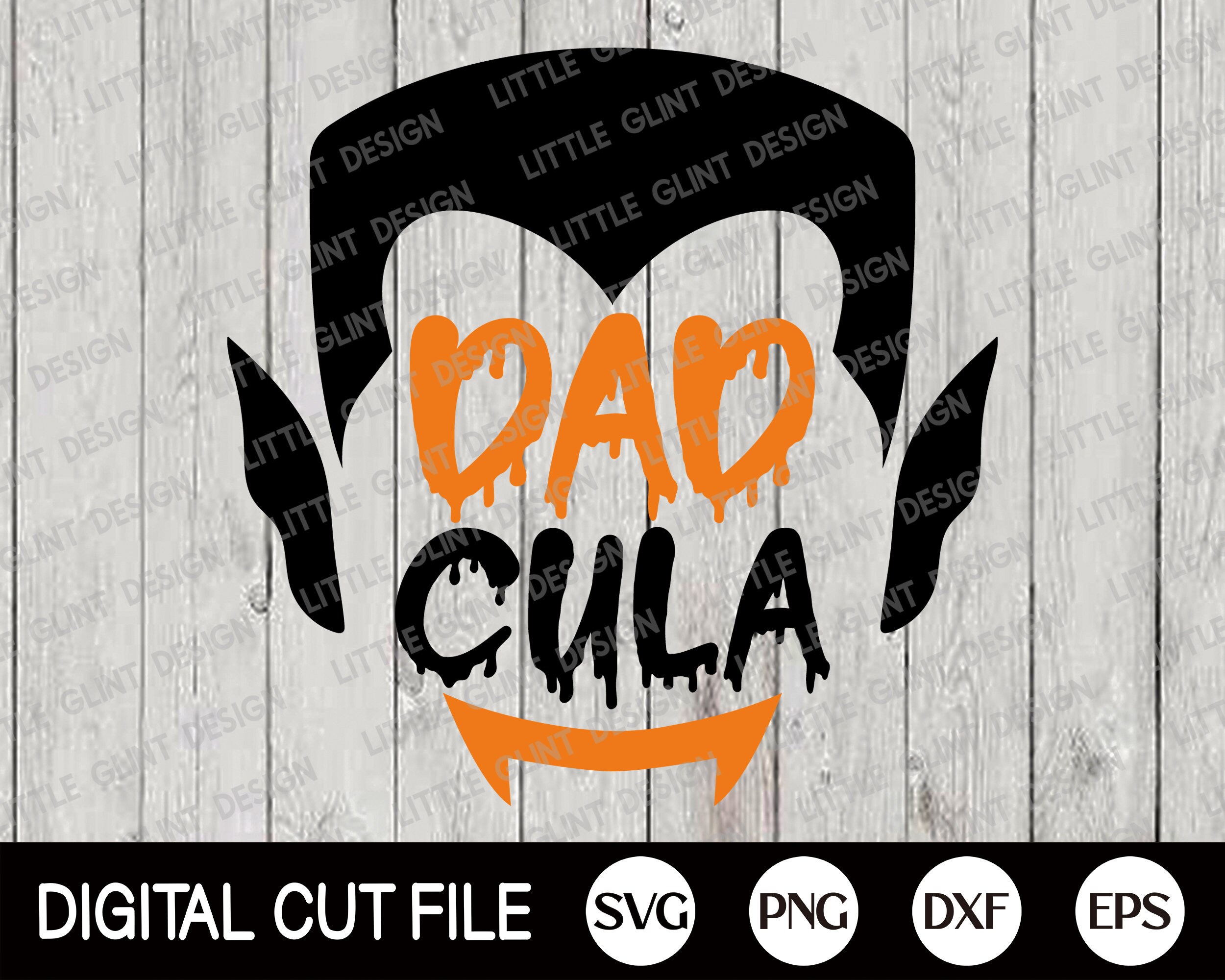 Dadcula Svg Halloween Svg Funny Halloween Svg Dracula Svg - Etsy