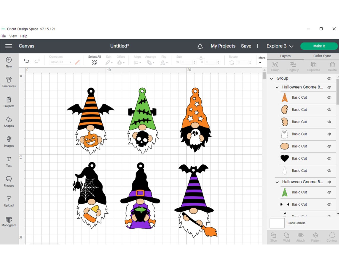 Halloween Gnome SVG Bundle, Halloween Decor SVG, Gnomes Svg, Halloween ...