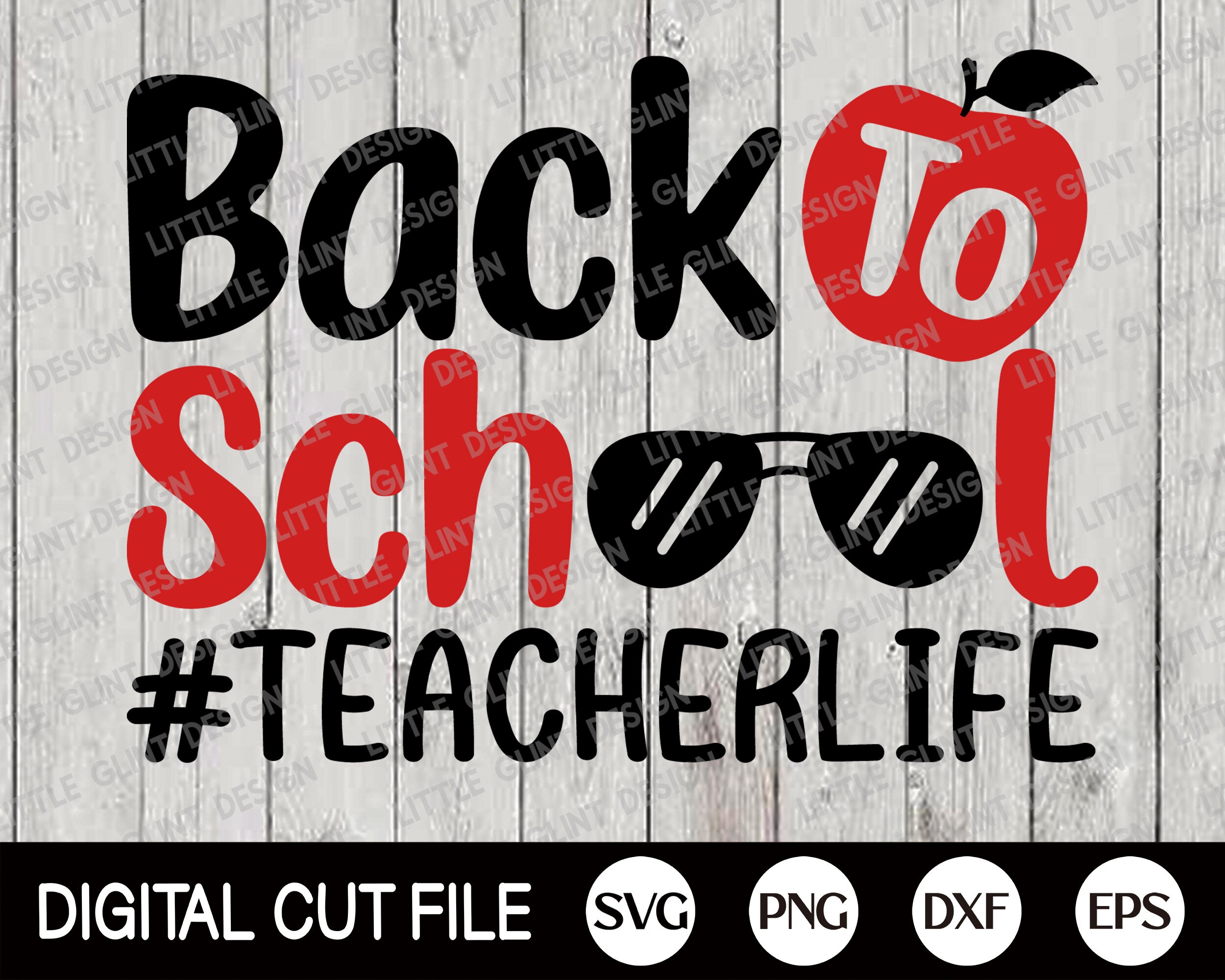 Back to School Svg Teacher Life Svg First Day of School - Etsy