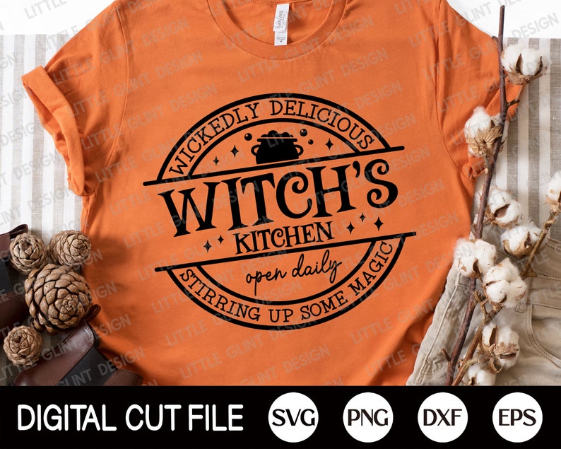 Witches Kitchen Svg, Halloween Sign Svg, Pumpkin Svg, Hocus Pocus Svg ...