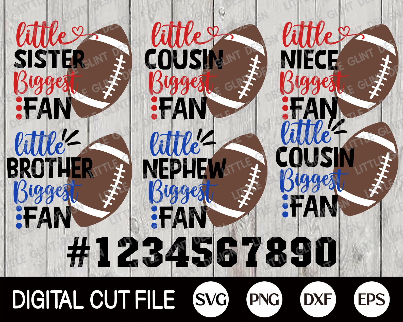 Football Fan SVG Bundle Biggest Fan Svg Football Player Svg - Etsy