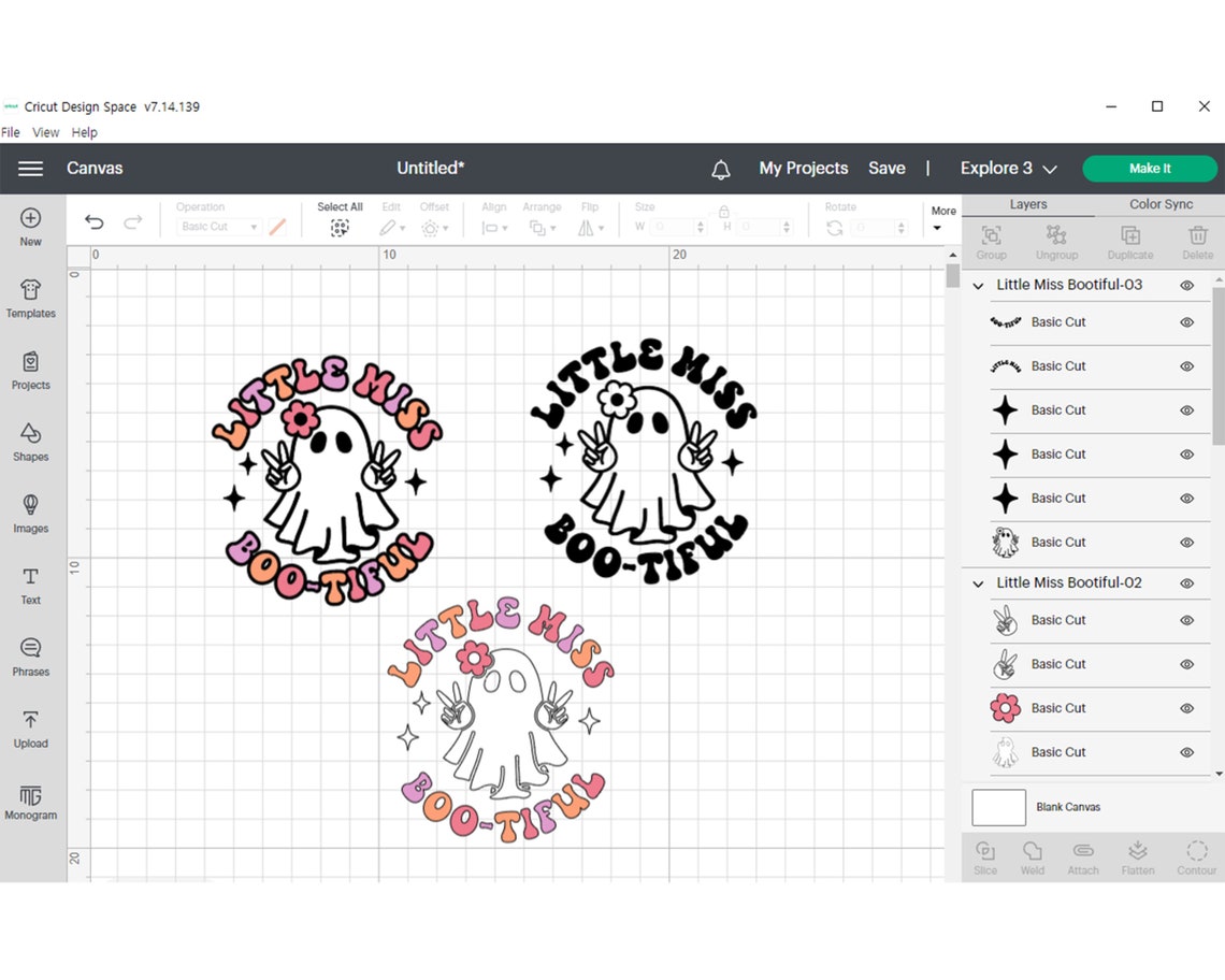 Little Miss Bootiful SVG Halloween Svg Girl Ghost Svg Kids - Etsy