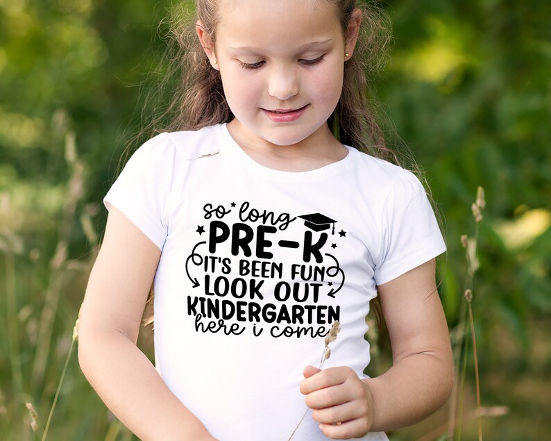 Pre-k Graduation Svg so Long Pre-k It's Been Fun Look Out - Etsy